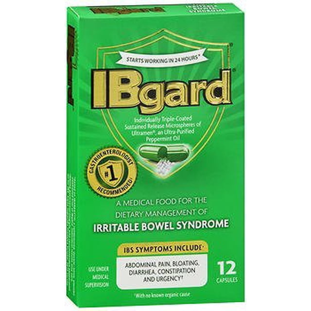 IBgard Irritable Bowel Syndrome Capsules - 12 ct, Pack of 4 - Walmart.com