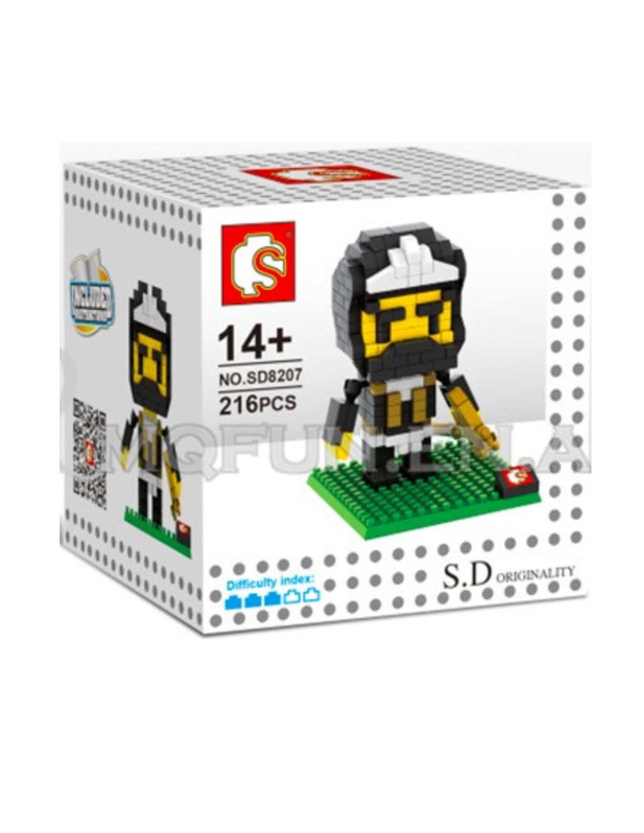 IBlock Fun Black Ninja Building Blocks (216pcs) - Walmart.com