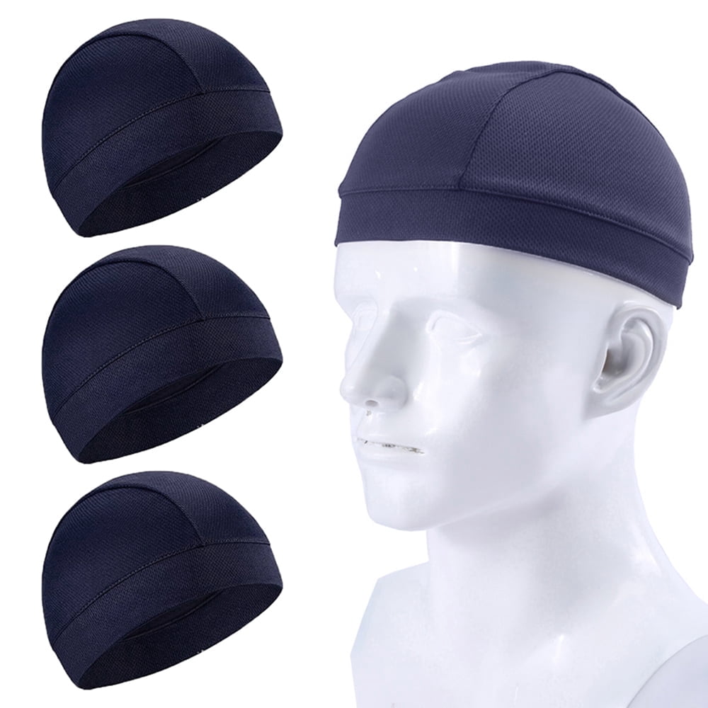 IC ICLOVER 1/3 Pack Skull Caps for Men Women, Moisture Cooling ...