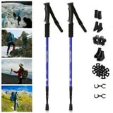IC ICLOVER 2 Pack Lightweight Walking Sticks Quick Lock Trekking Poles ...