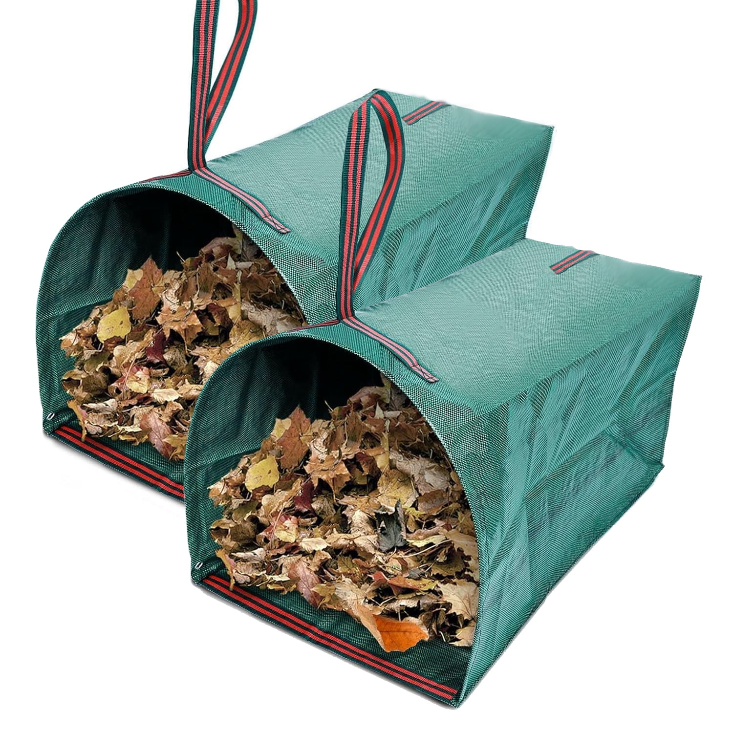 IC ICLOVER [2 Pack] Yard Waste Bags, 72 Gallon Large Yard Dustpan-Type ...