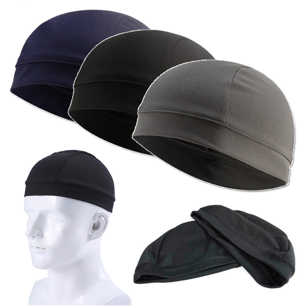 IC ICLOVER 3 Pieces Men Women Under Helmet Liner Cap Outdoor Sport ...
