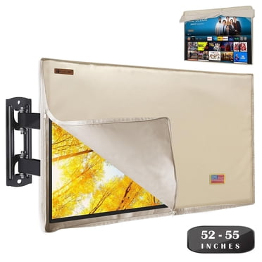 Onn Indoor/Outdoor TV Cover for 55'' To 58" TVs - Walmart.com