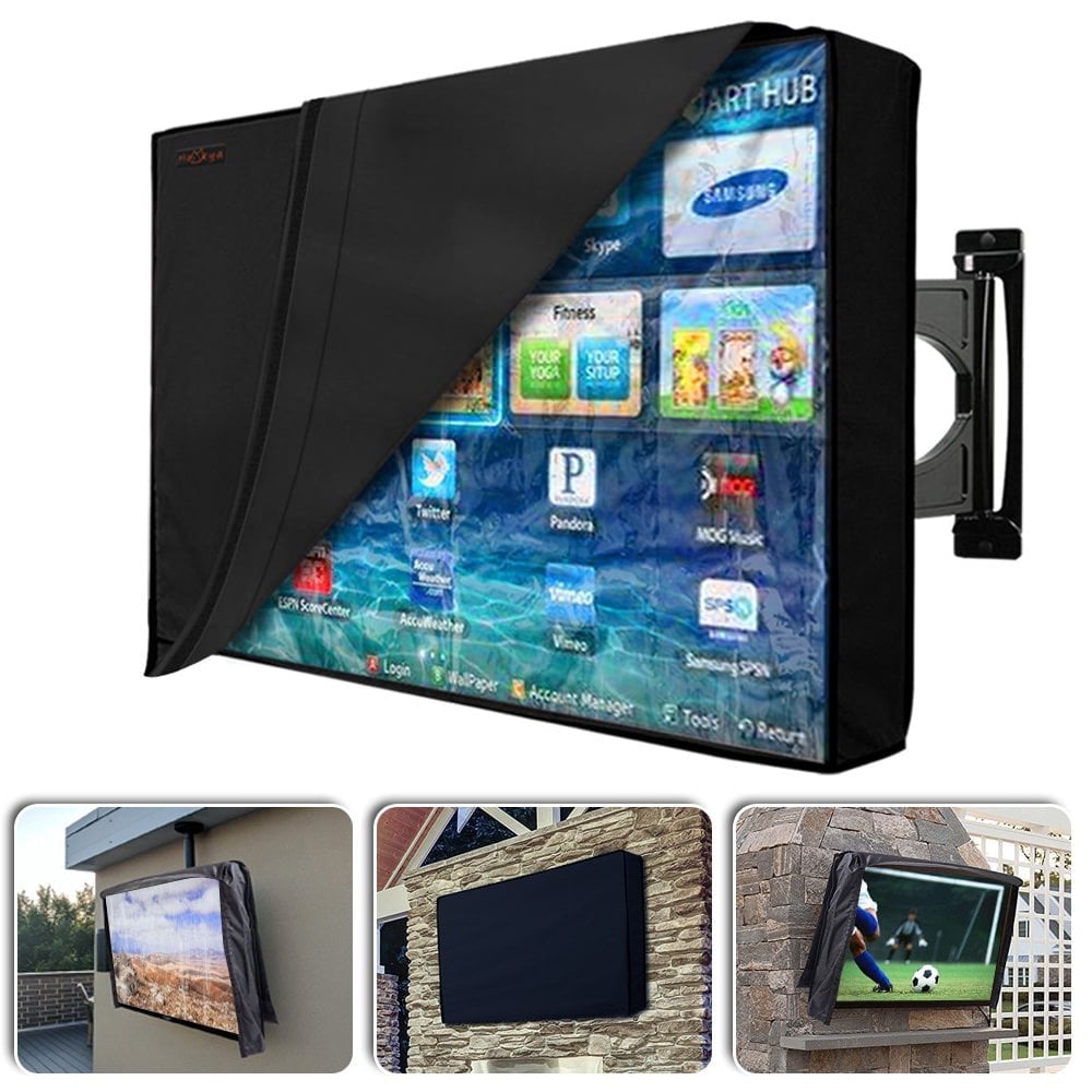 "IC ICLOVER Waterproof Cover for 52""-55"" LCD/Plasma TV, Outdoor Flat ...