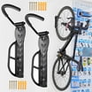 Swivel Mount Bike Storage Rack | 2 Bike Garage Wall Hooks - Walmart.com