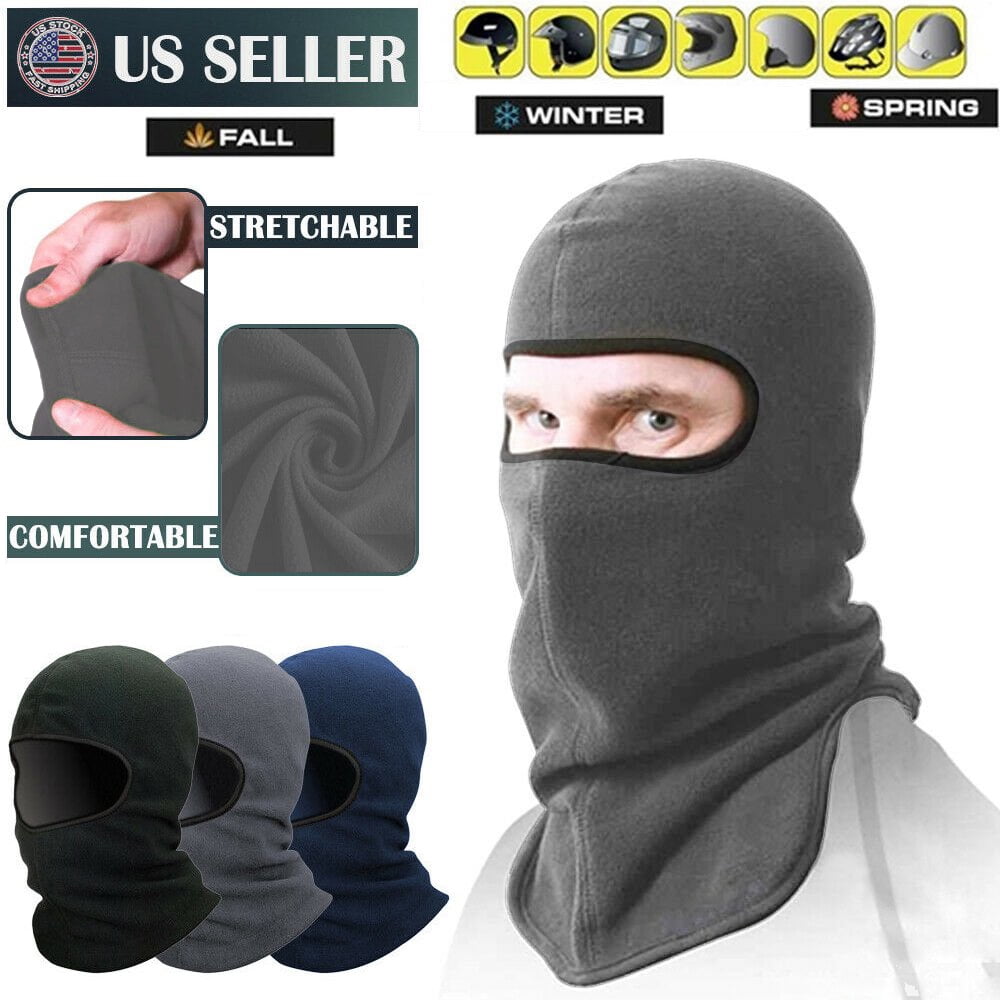 IC ICLOVER Insulated Breathable Sports Balaclava, Full Face Ski Mask ...
