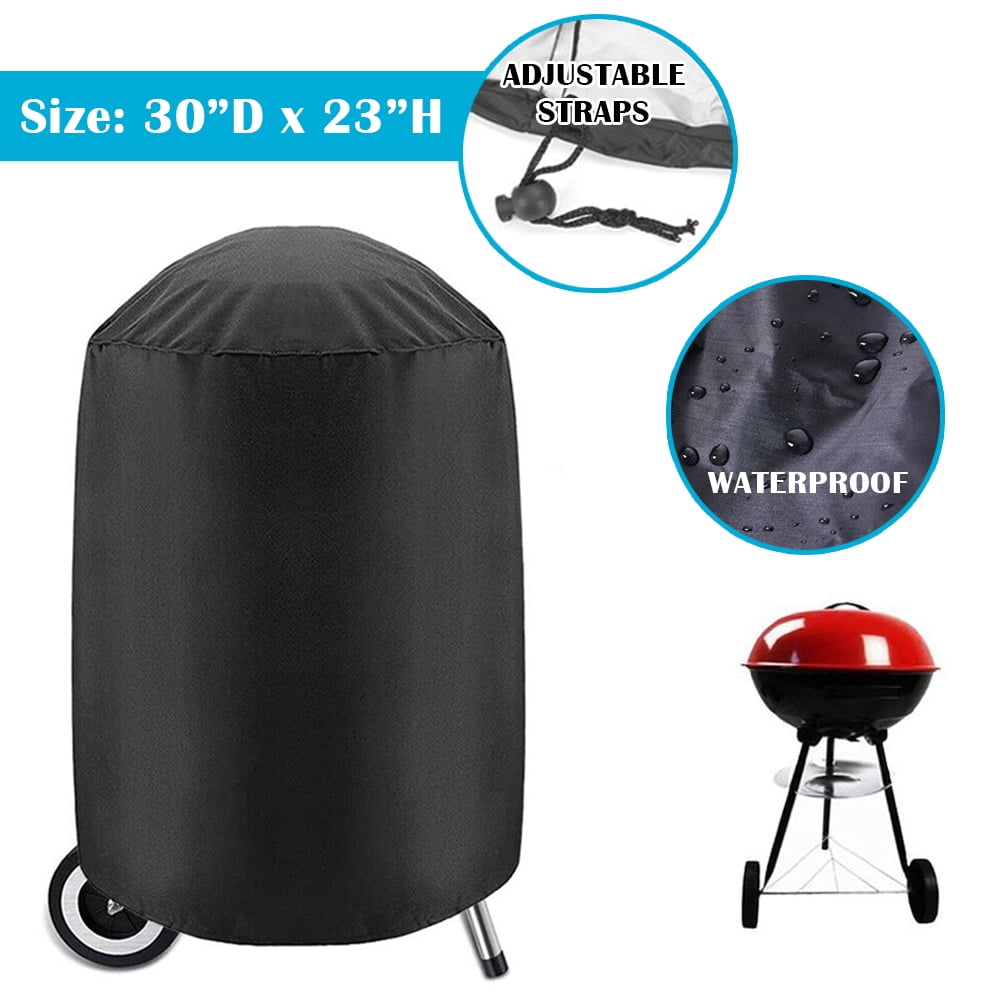 IC ICLOVER Kettle Grill Cover 30 Inch Heavy Duty Waterproof BBQ ...