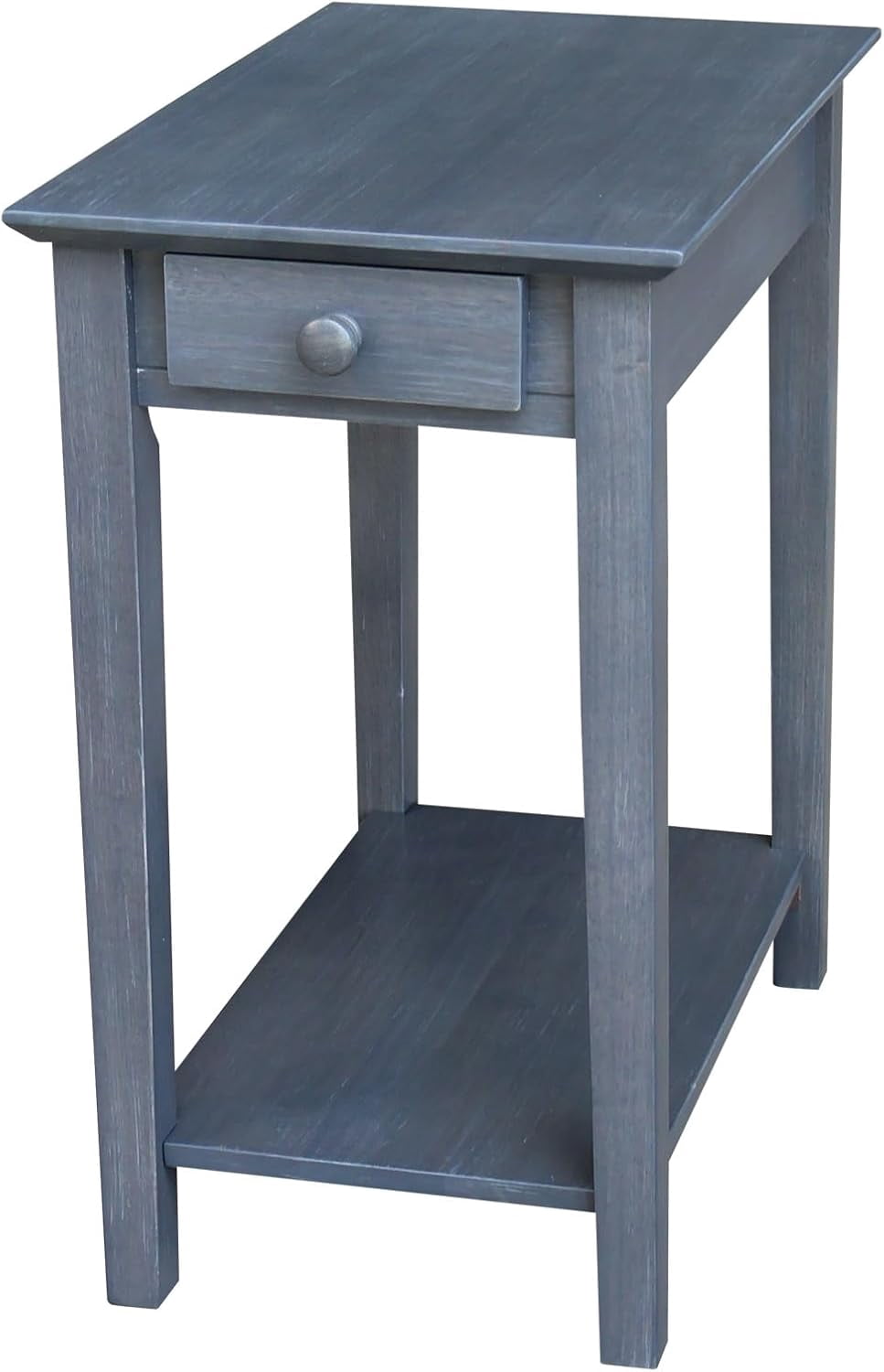 IC International Concepts Narrow End Table, Compact Design, Perfect for ...