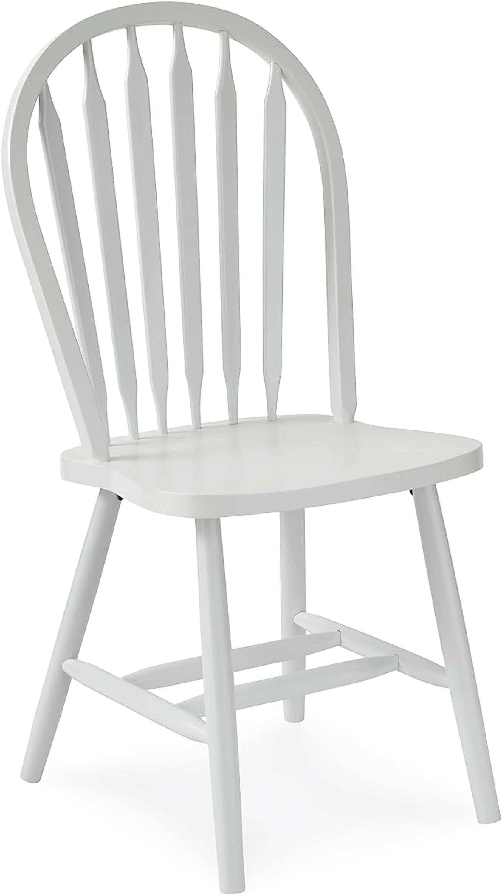 IC International Concepts Windsor Arrowback Chair – Sturdy Solid Wood ...