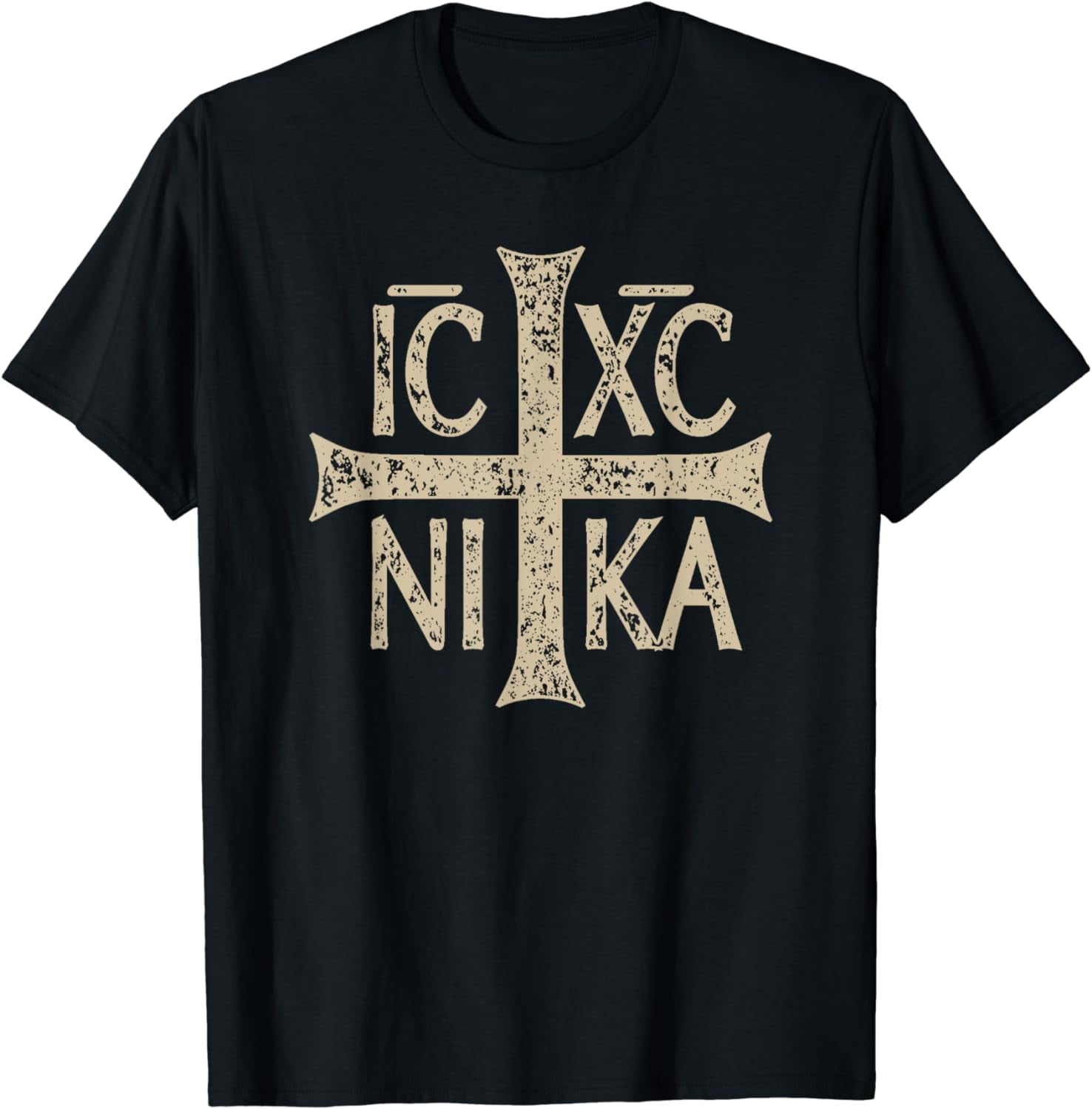 IC XC NIKA Cross Christogram Orthodox Christian T-Shirt - Walmart.com