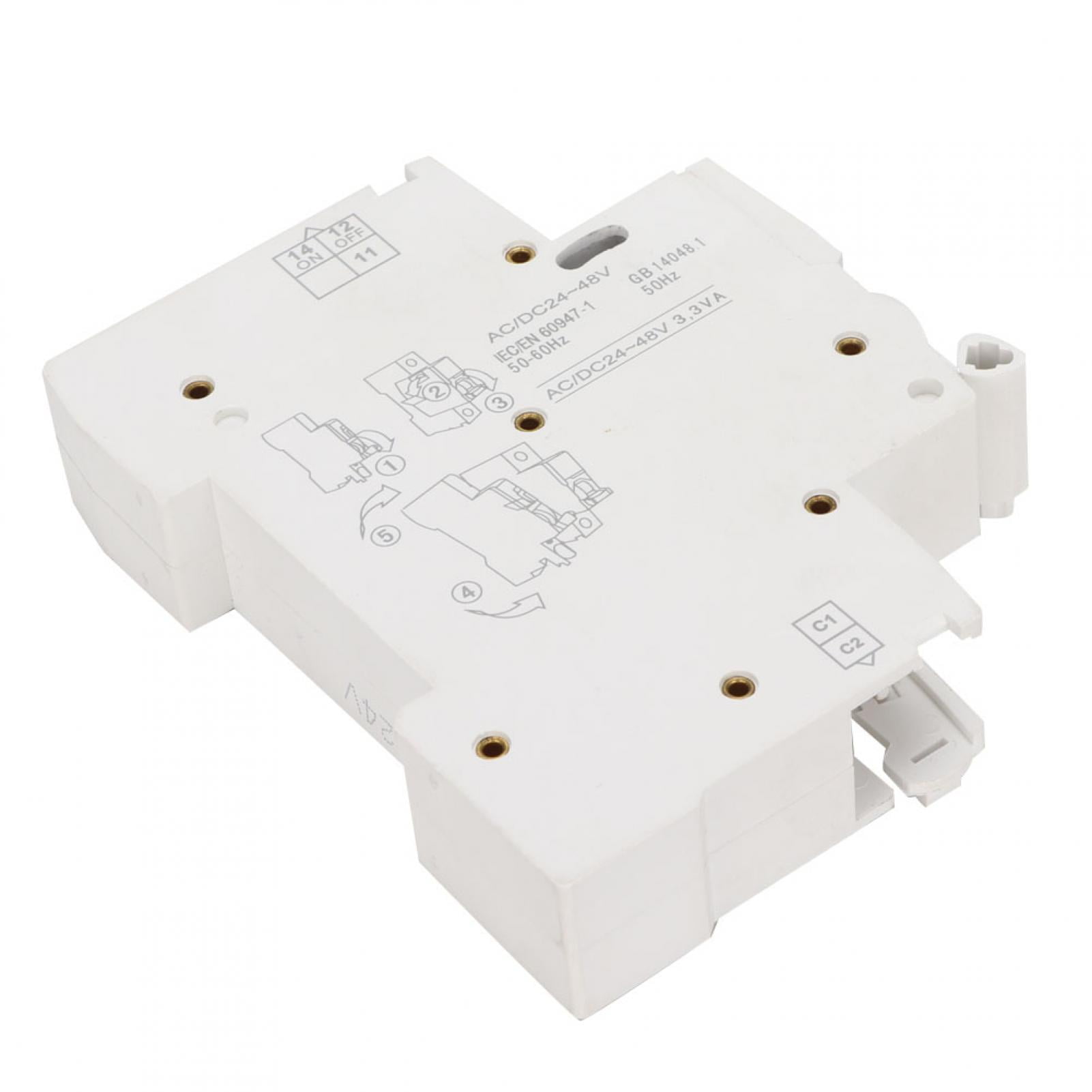 IC65 IMX+OF Passive Type Auxiliary Shunt Release Circuit Breaker Accessory AC/DC24-48V - Walmart.com