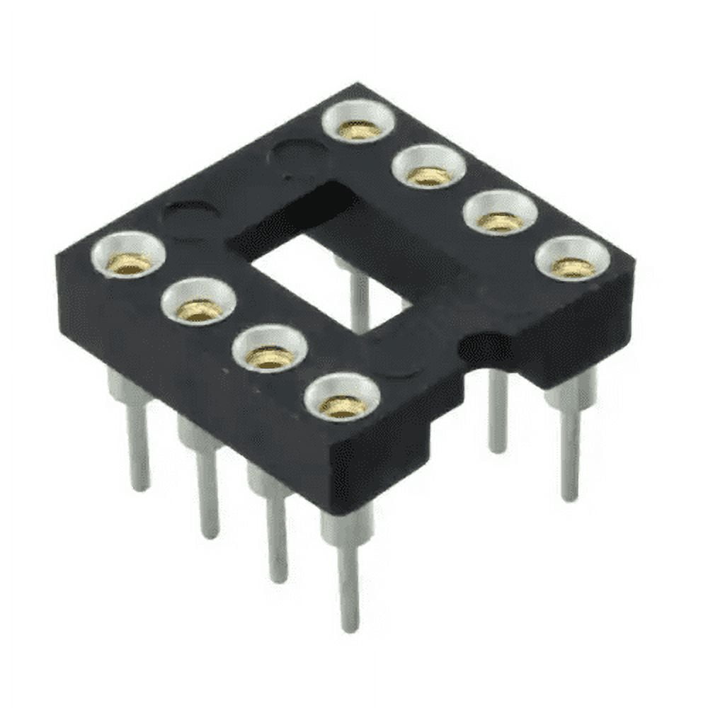 ICA-308-SGT Connector Dip Socket 8Position Through Hole Gold - Walmart.com