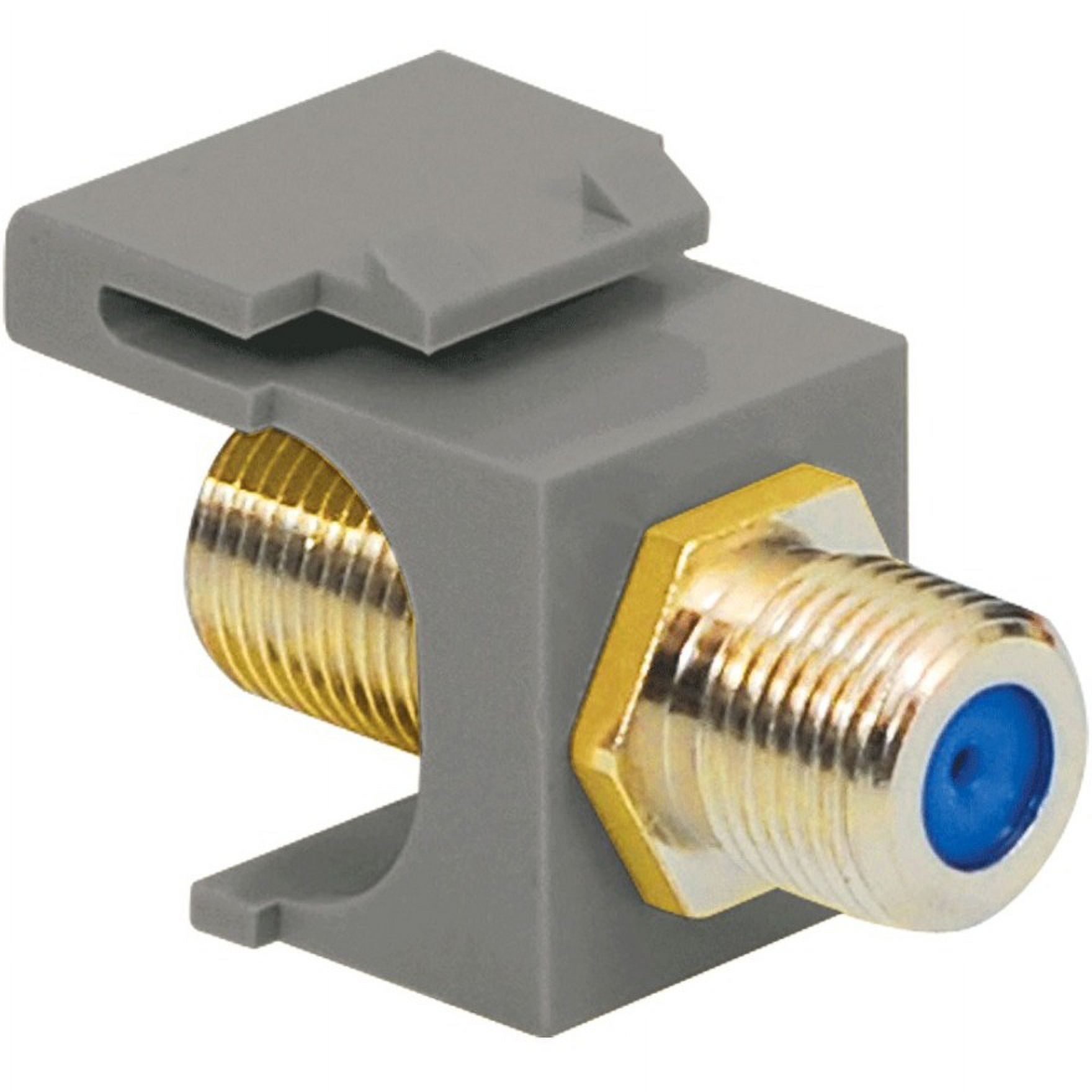 ICC 2 GHz F-Type Modular Jack with Gold Plated Connector in HD Style ...