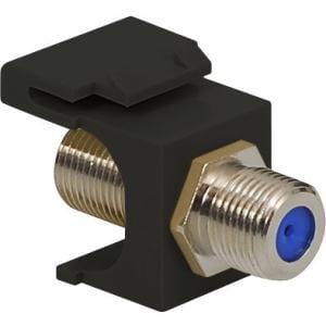 ICC IC107B9FBK F-Type Nickel Plated, 3ghz - Black - Walmart.com