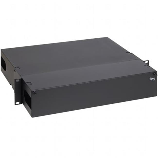 ICC 6-Panel Fiber Optic Rack Mount Enclosure - Walmart.com