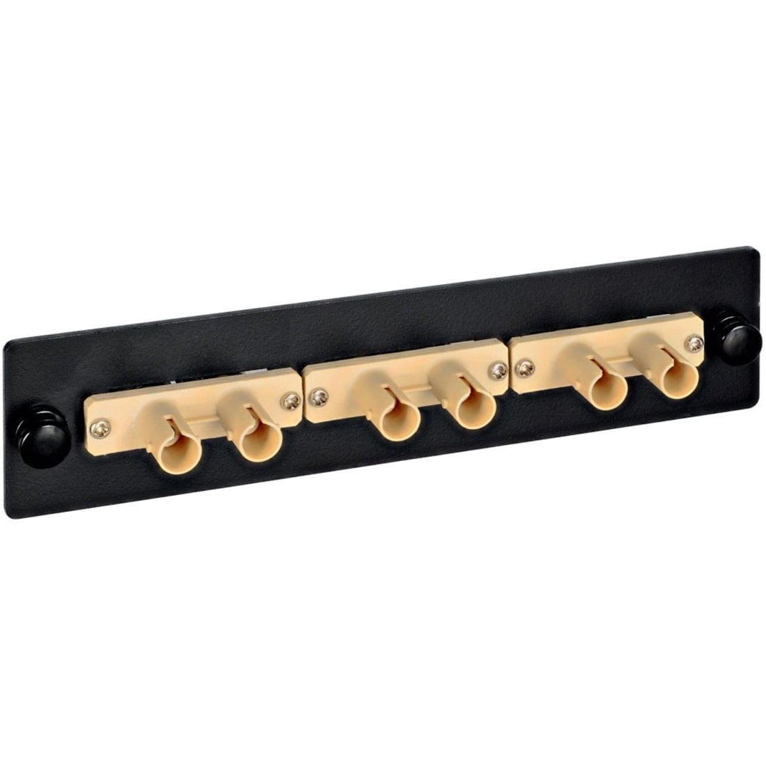 ICC 6-Port Fiber Optic Patch Panel ICFOPT16BK - Walmart.com