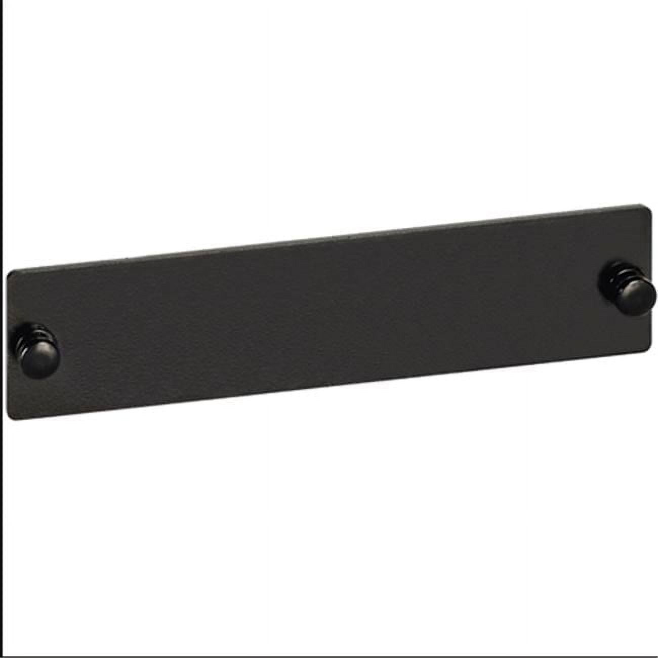 ICC Blank Fiber Optic Adapter Panel - Black - Walmart.com