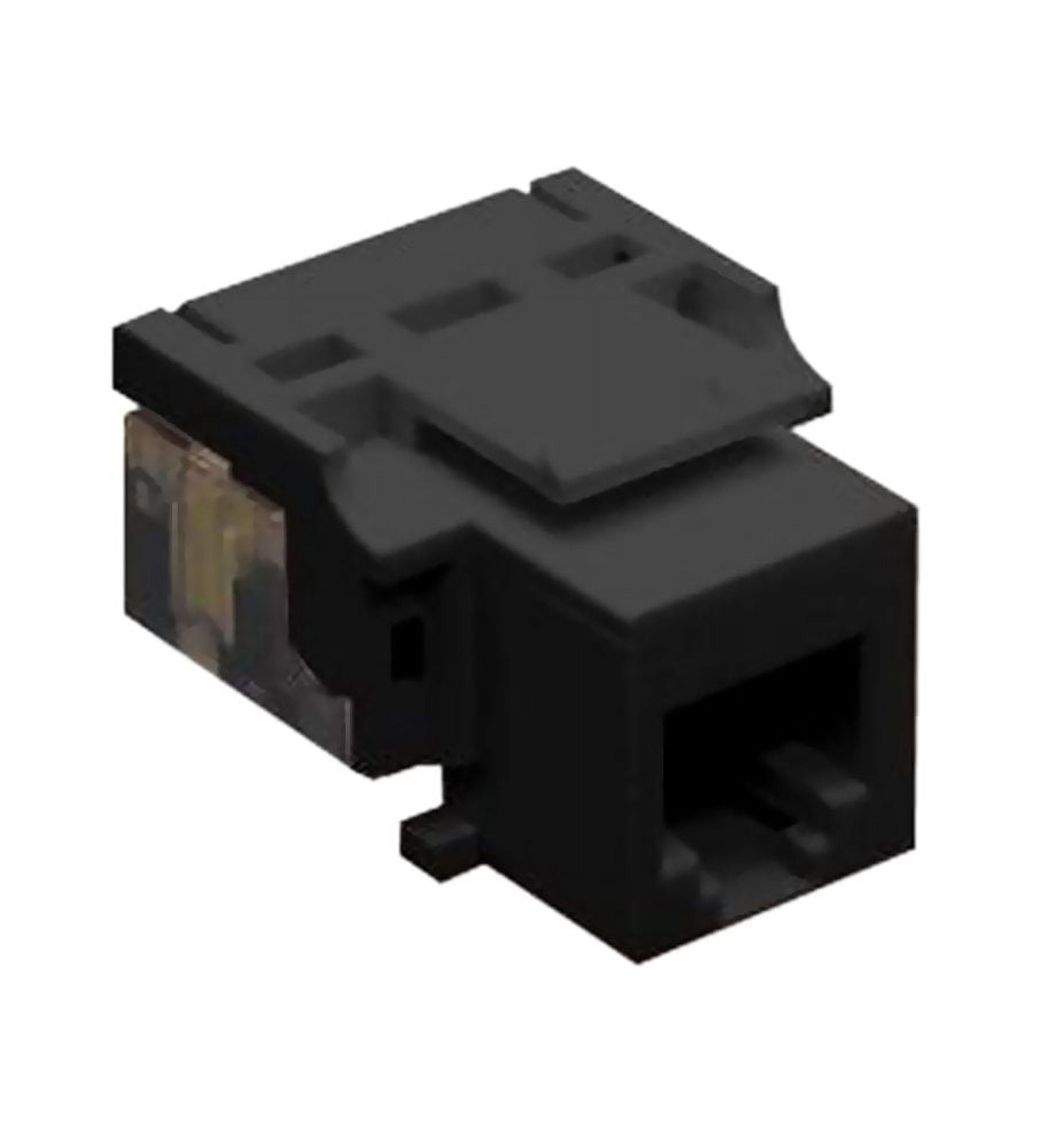 ICC IC1076V0BK - Cat3 Jack 6Con. Black - Walmart.com