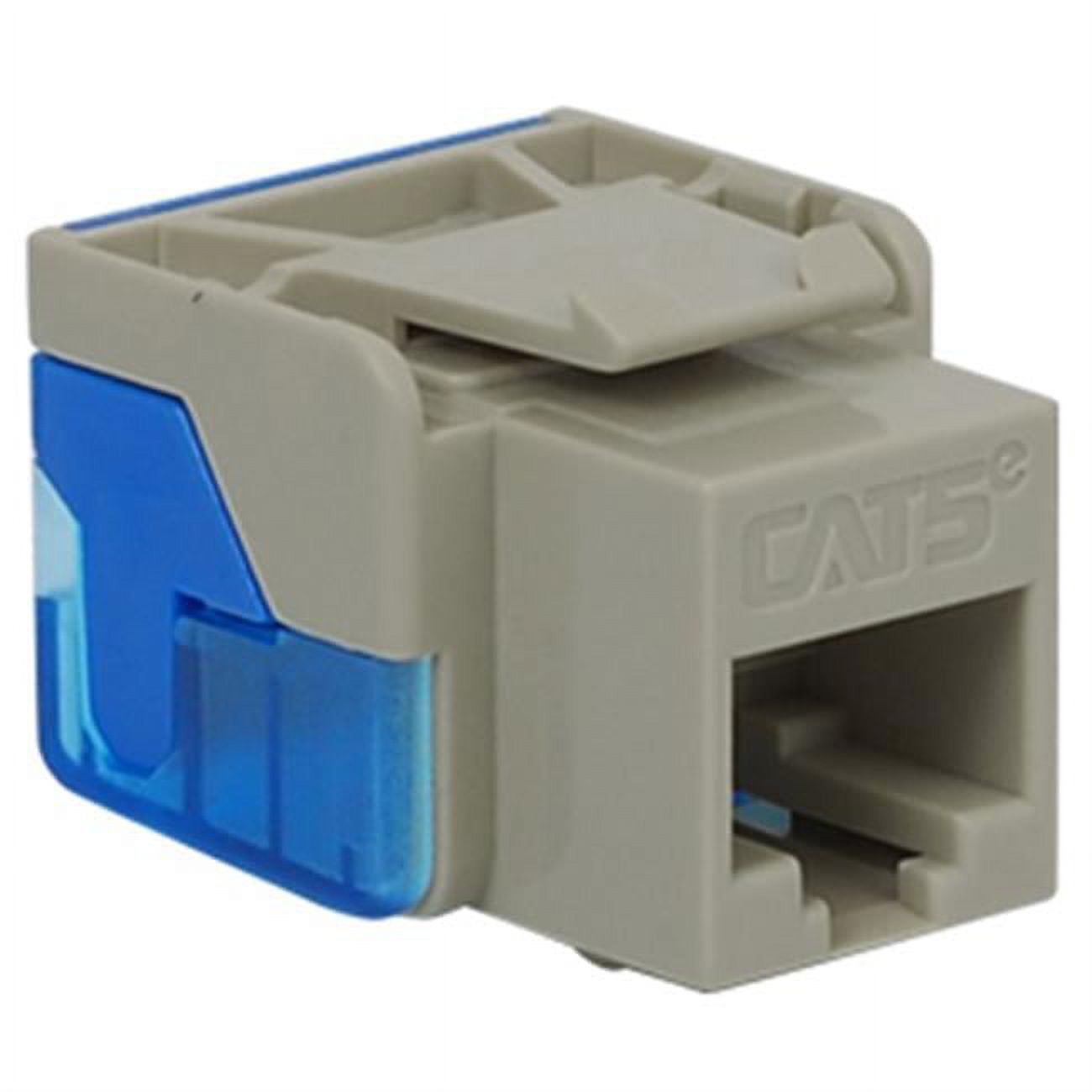 ICC IC1078E5GY Cat 5e EZ Modular Connector- Gray - Walmart.com