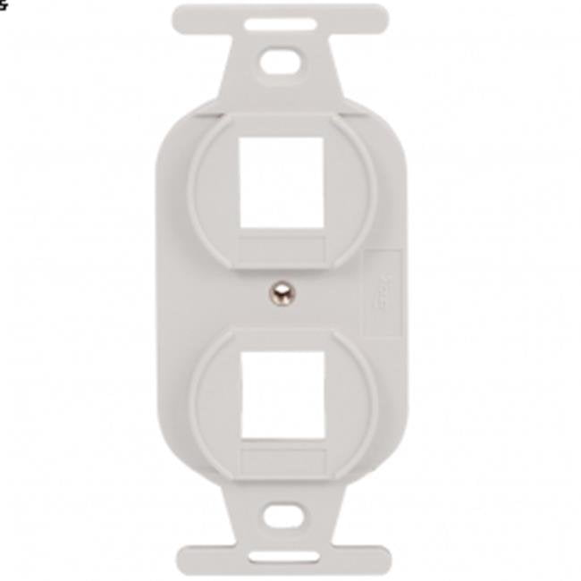 ICC IC107DPIWH 2-Port Insert Electrical- White - Walmart.com