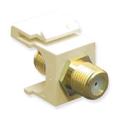 ICC ICC-IC107B5GAL / MODULE- F-TYPE- GOLD PLATED- ALMOND - Walmart.com