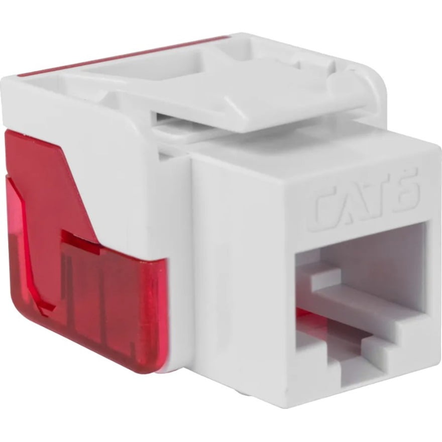 ICC ICC-IC107L6RWH Cat 6 No Jackez Module, White - Pack of 400 ...