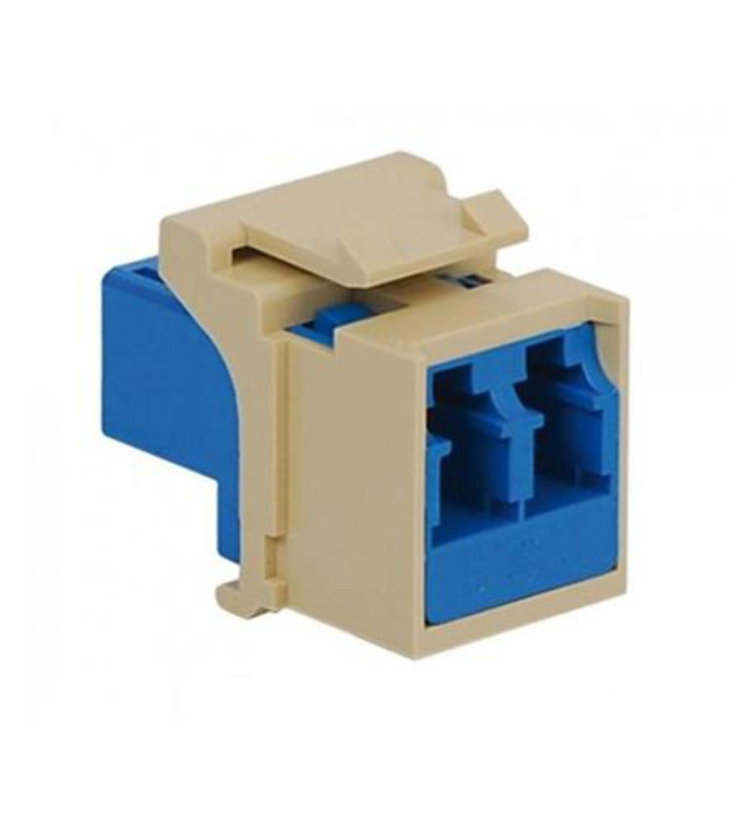 ICC ICC-IC107LC2IV Duplex LC Fiber Optic Module - Ivory - Walmart.com