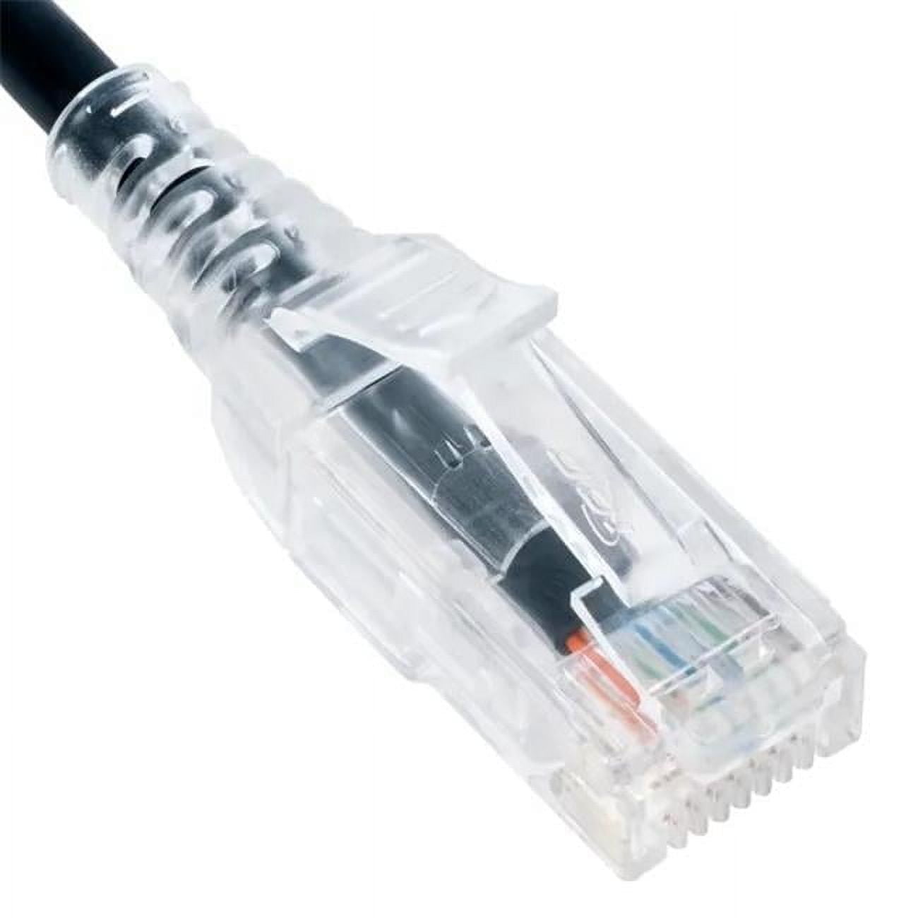 ICC ICC-ICPCSH03BK Black 3ft Slim Cat 6 Network Patch Cable - Walmart ...