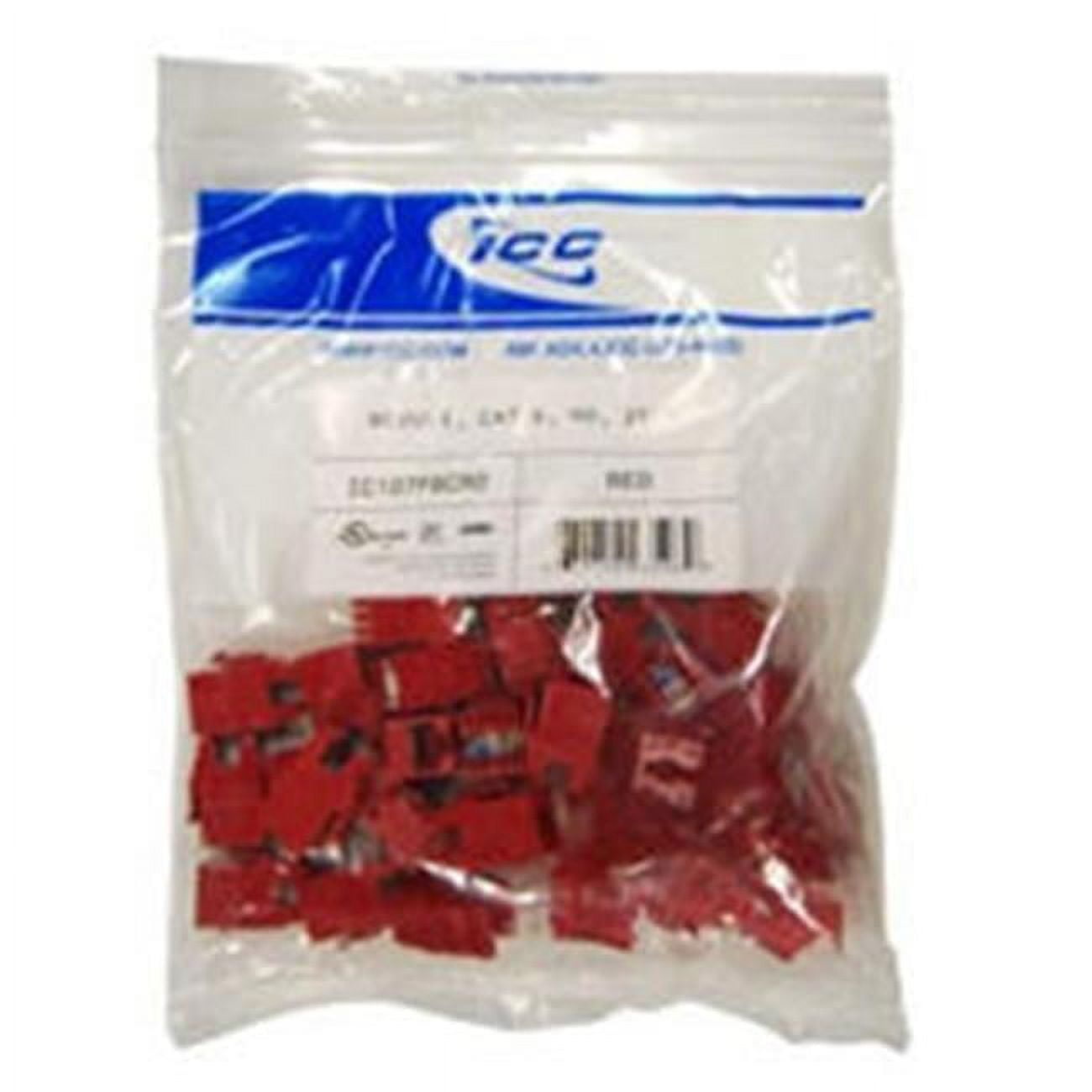 ICC ICCIC107F6CRD Module Cat 6 Hd 25pk Red - Walmart.com