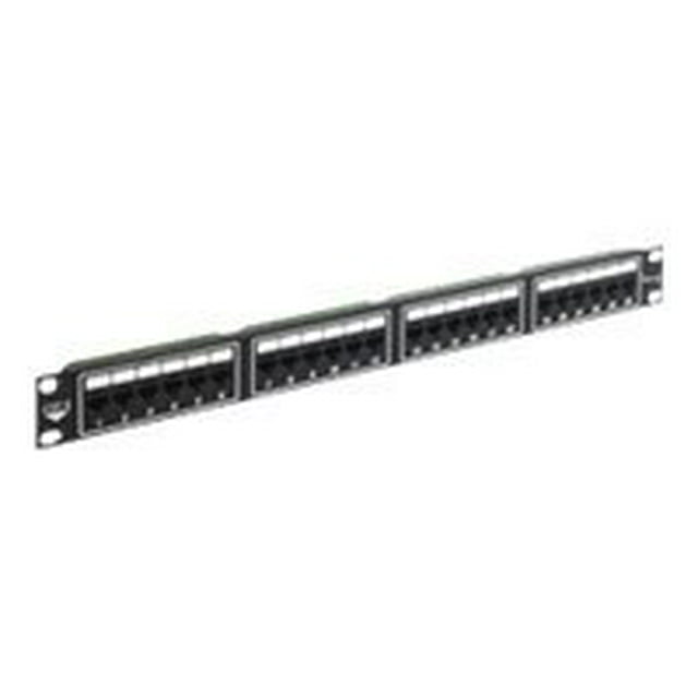 ICC ICCICMPP0245E Patch Panel Cat 5e 24port 1 Rms - Walmart.com