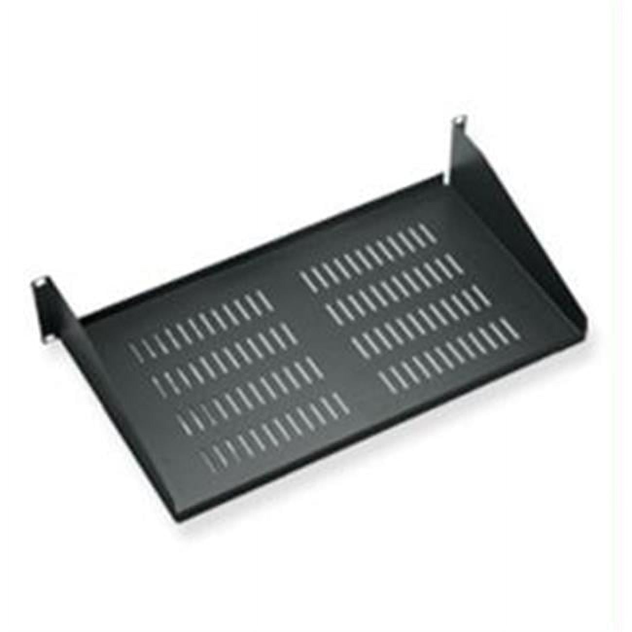 ICC ICCMSRSV10 Single Vented Rack Shelf Holds Up To 50lbs Black 10 ...
