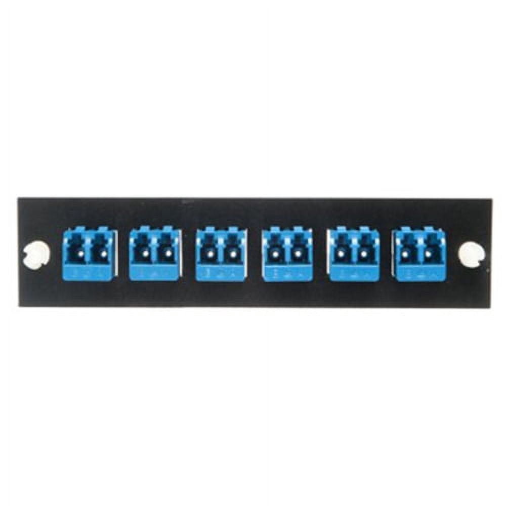 ICC 6-Port Duplex Fiber Optic Patch Panel, ICFOPL16BK - Walmart ...