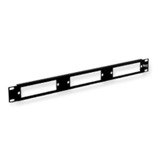ICC ICFORPP1RM 3-Panel Blank Fiber Optic Patch Panel - Patch panel - black - 1U - 19" - Walmart.com
