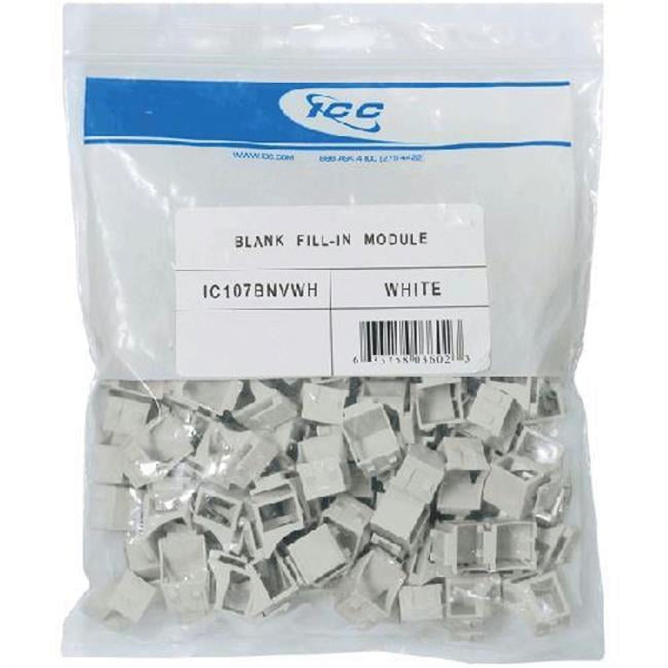 ICC Module- Blank 100 Pk- White - Walmart.com