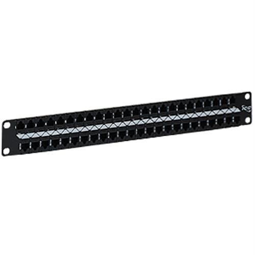 ICC PATCH PANEL- CAT 6- FEEDTHRU- 48-P- 1RMS / ICC-ICMPP48C61 ...