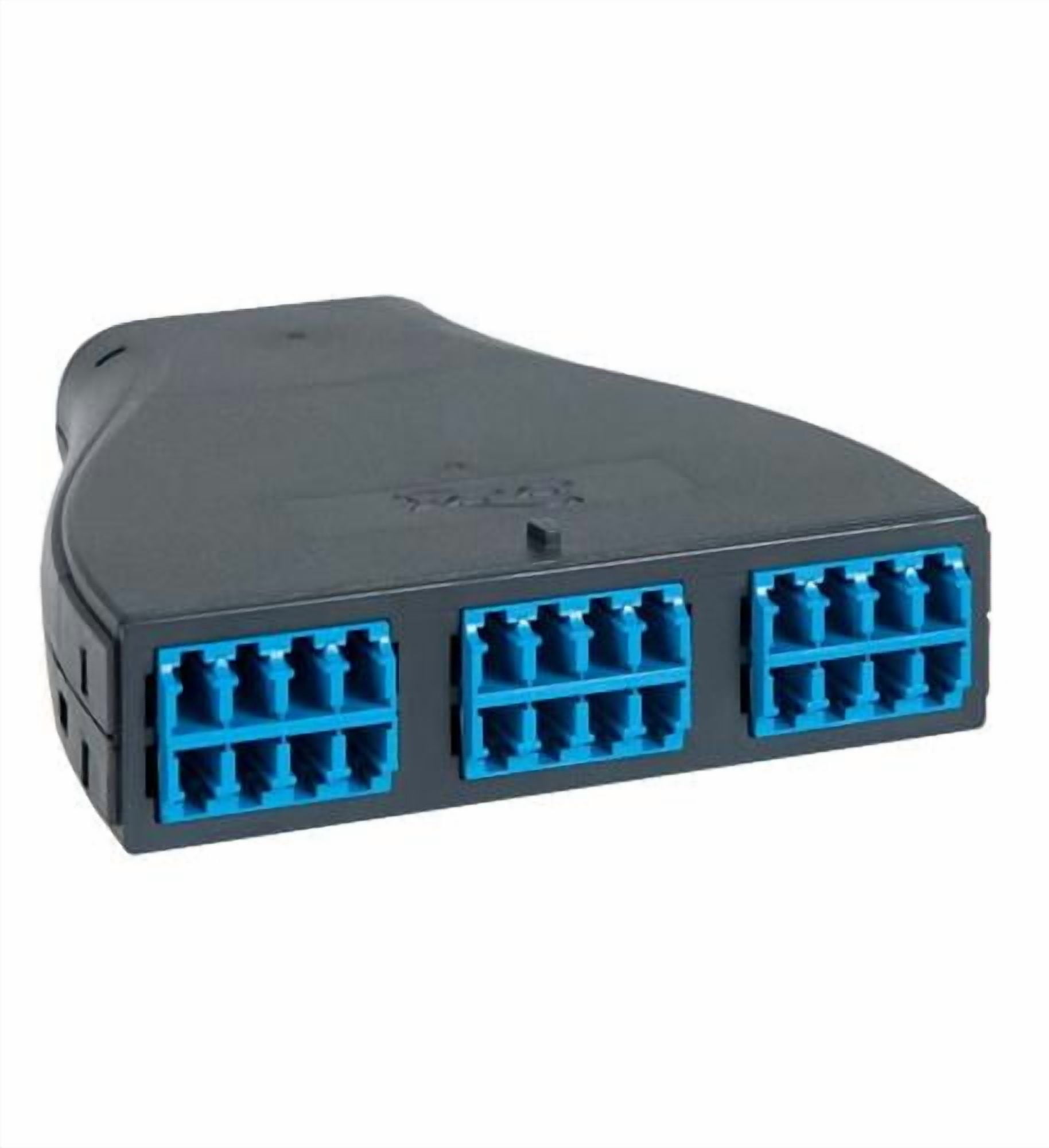 ICC ICC-ICFC24SLP9 Plug & Play LC-MPO Fiber Optic Cassette with Blue ...