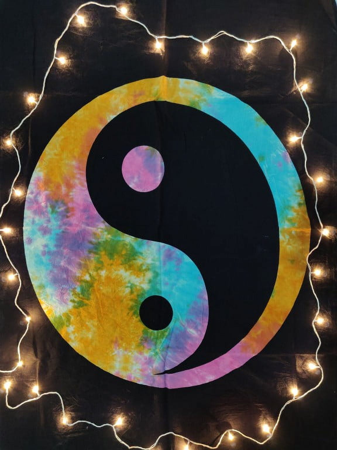 ICC Small Color Yin Yang Poster Tapestry Decoration Wall Decor Hanging ...