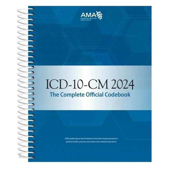 ICD-10-CM 2024 The Complete Official Codebook (Paperback) - Walmart.com