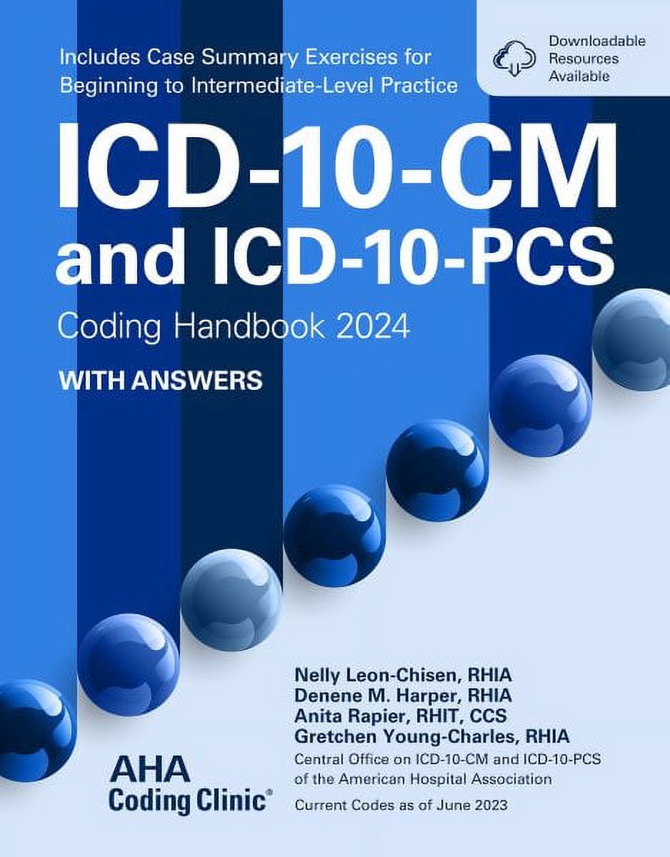 Medical Books: ICD-10-CM/PCS Coding Handbook with Answers 2024 ...
