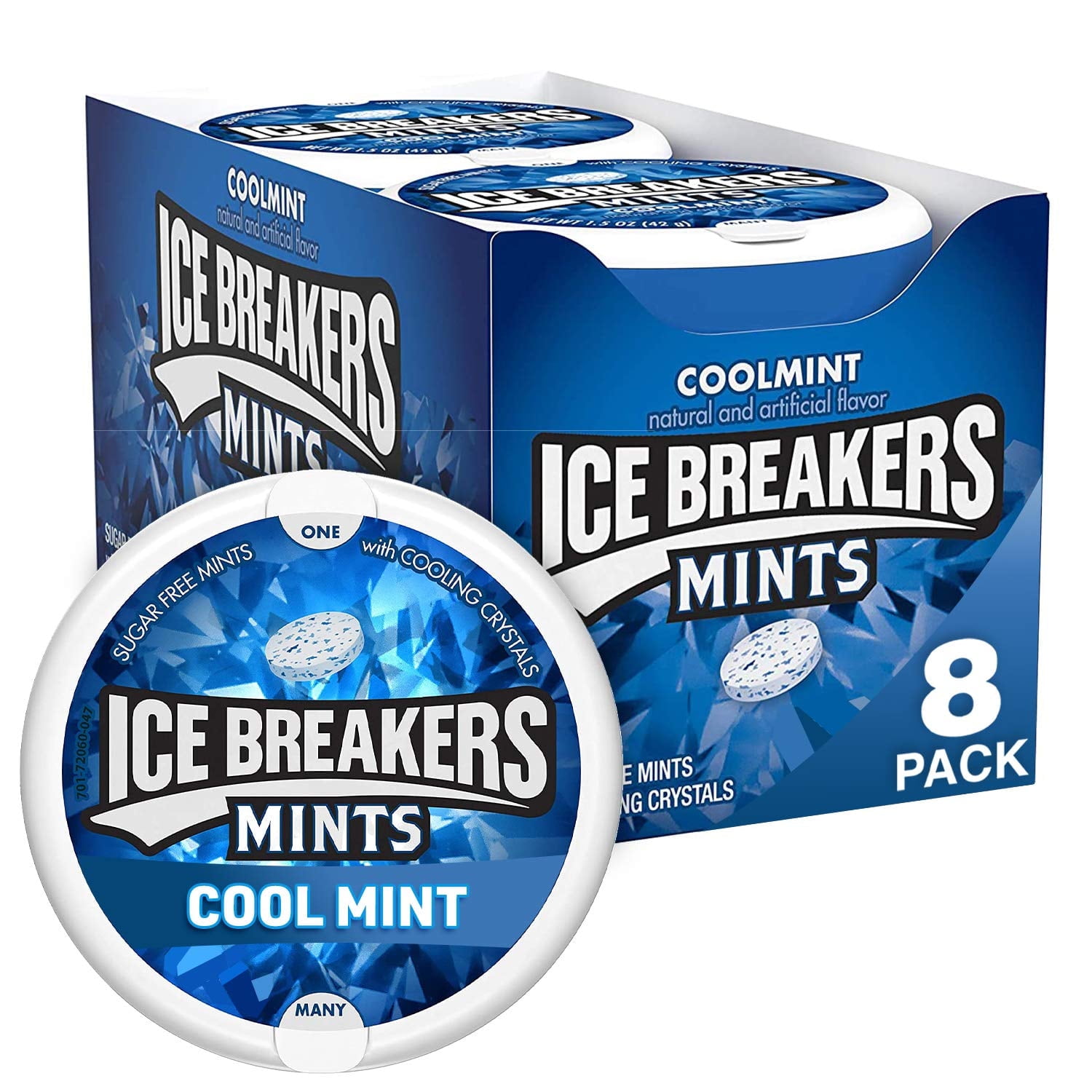 ICE BREAKERS Coolmint With .. Cooling Crystals, Sugar-Free Sugar ...
