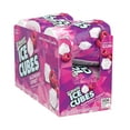 ICE BREAKERS Ice Cubes Raspberry Sorbet Sugar Free Chewing Gum Bottles ...