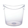 1 Count, 9 x 9.4 IN Clear Plastic Ice Bucket, by Way To Celebrate ...