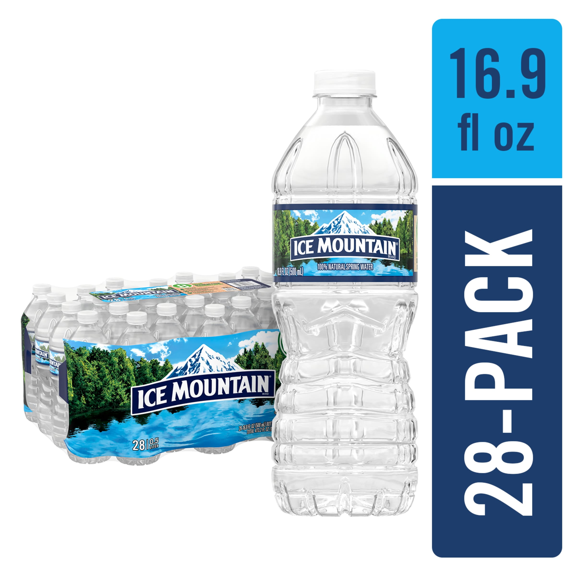 Mountain Water Bottle Logo