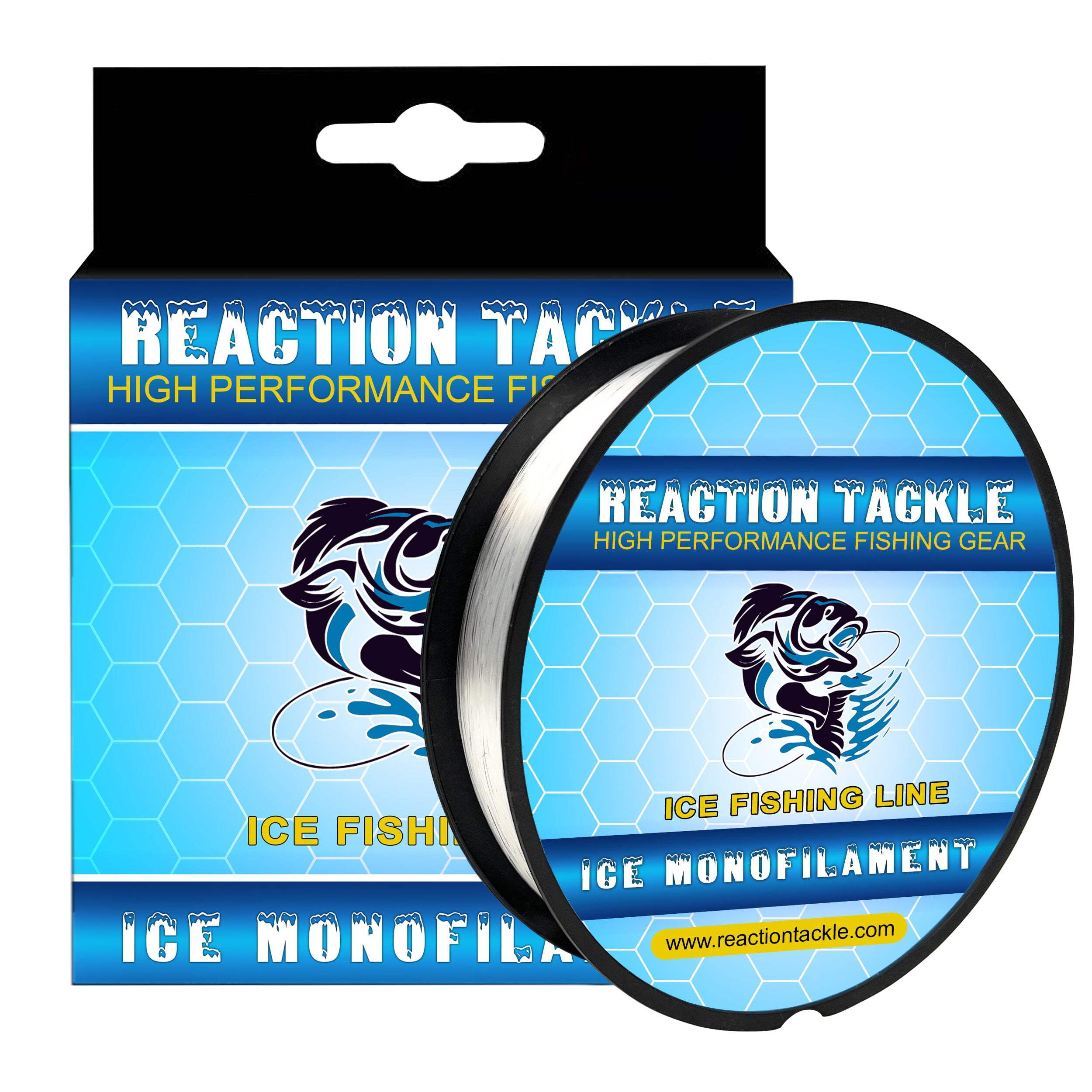 Reaction Tackle ICE Monofilament Fishing Line - Walmart.com