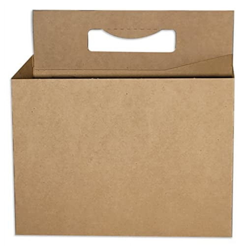 ICE N COLD 6pk Cardboard Carrier (Kraft, 12ct) | Holds 6pk 12oz Bottles ...