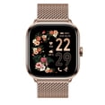 ICE-WATCH - Ice Smart 2.0 - Square Rose-Gold Connected Watch with Metal ...