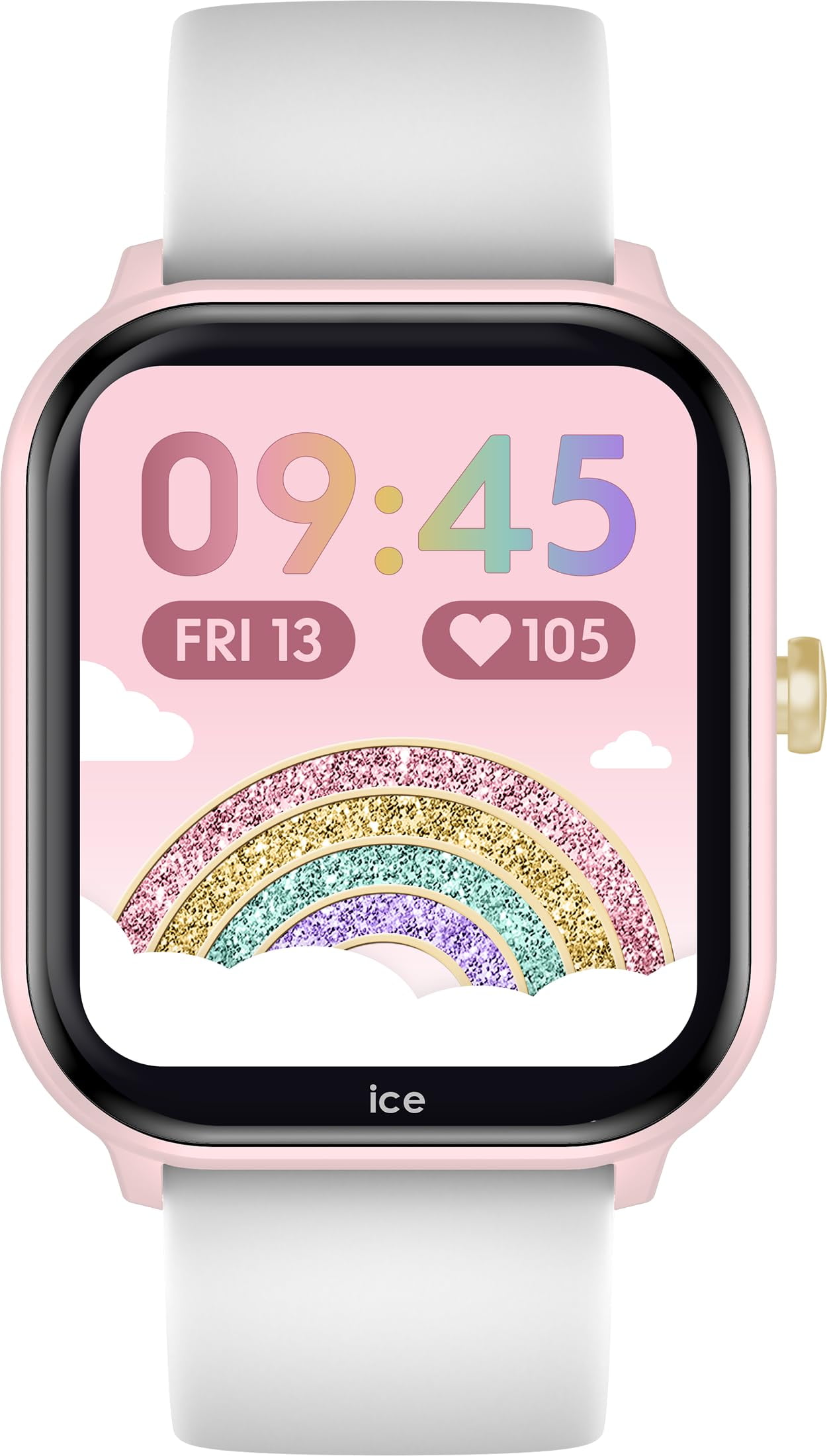 ICE-WATCH - Ice Smart Junior 2.0 - Square Pink Connected Watch for ...