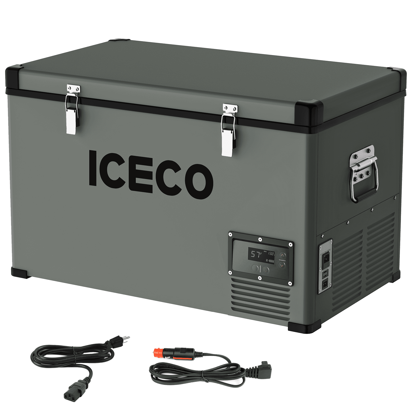 ICECO VL74 Portable 74L Fridge, SECOP Compressor, DC 12/24V, AC 110 ...