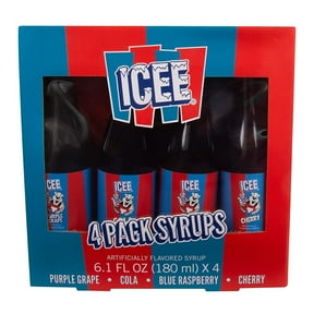 ICEE Blue Raspberry Syrup Liquid Bottle 16.9 oz for Beverage Flavoring ...