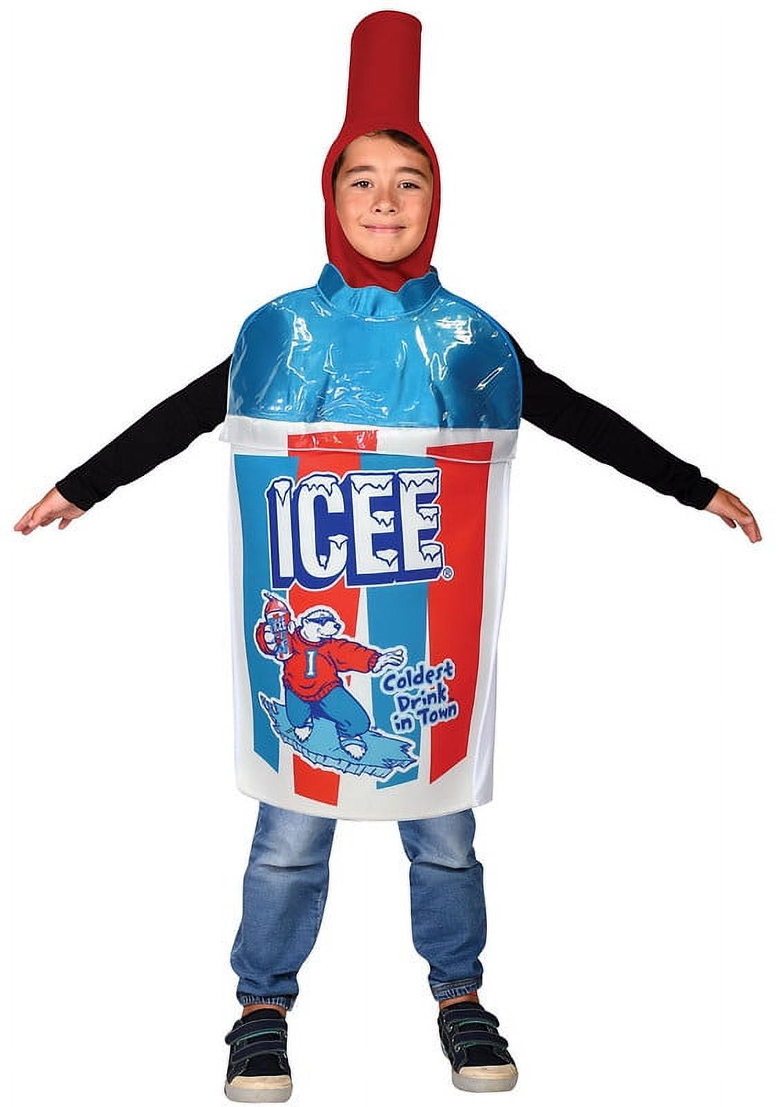 ICEE Blue Raspberry Tunic Unisex Halloween Kids Costume Child Size 7-10 ...